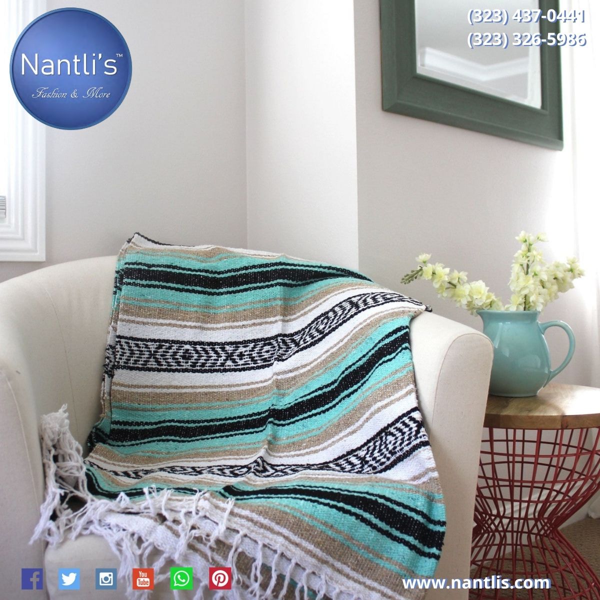 Get Creative with Zarapes: 5 Unique Uses You'll Love! – Nantlis ...