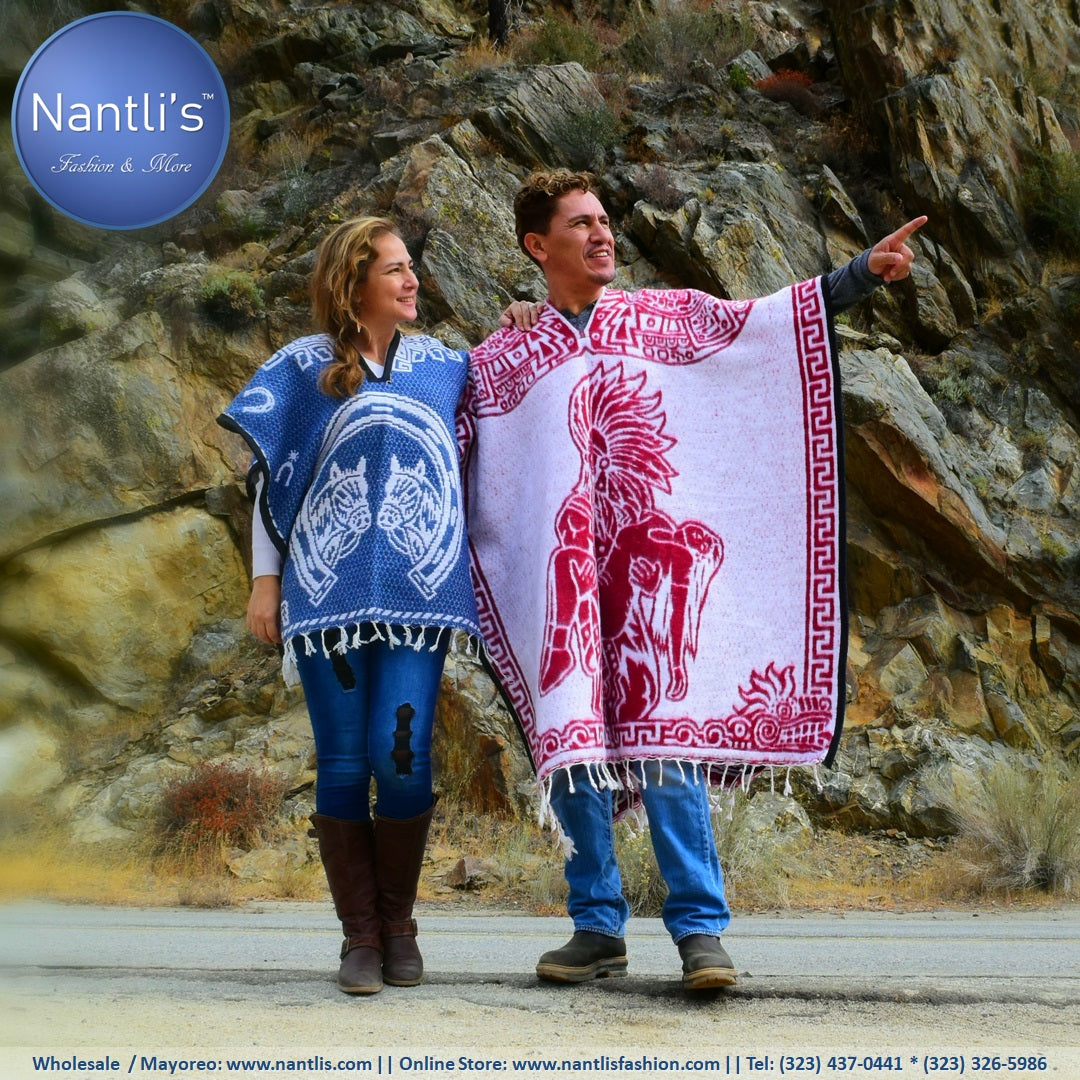 Gabanes Zarapes Jorongos Mexicanos / Traditional Mexican Ponchos ...